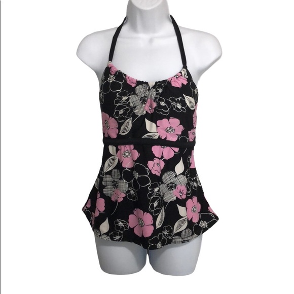 Ocean Dreams | Swim | Ocean Dream Floral Printed Swim Top Womens Size ...